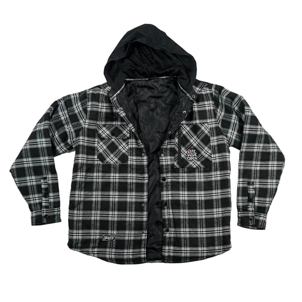 LWO Black Flannel Jacket