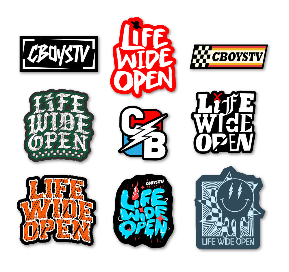 Fast Pass Sticker Pack CboysTV