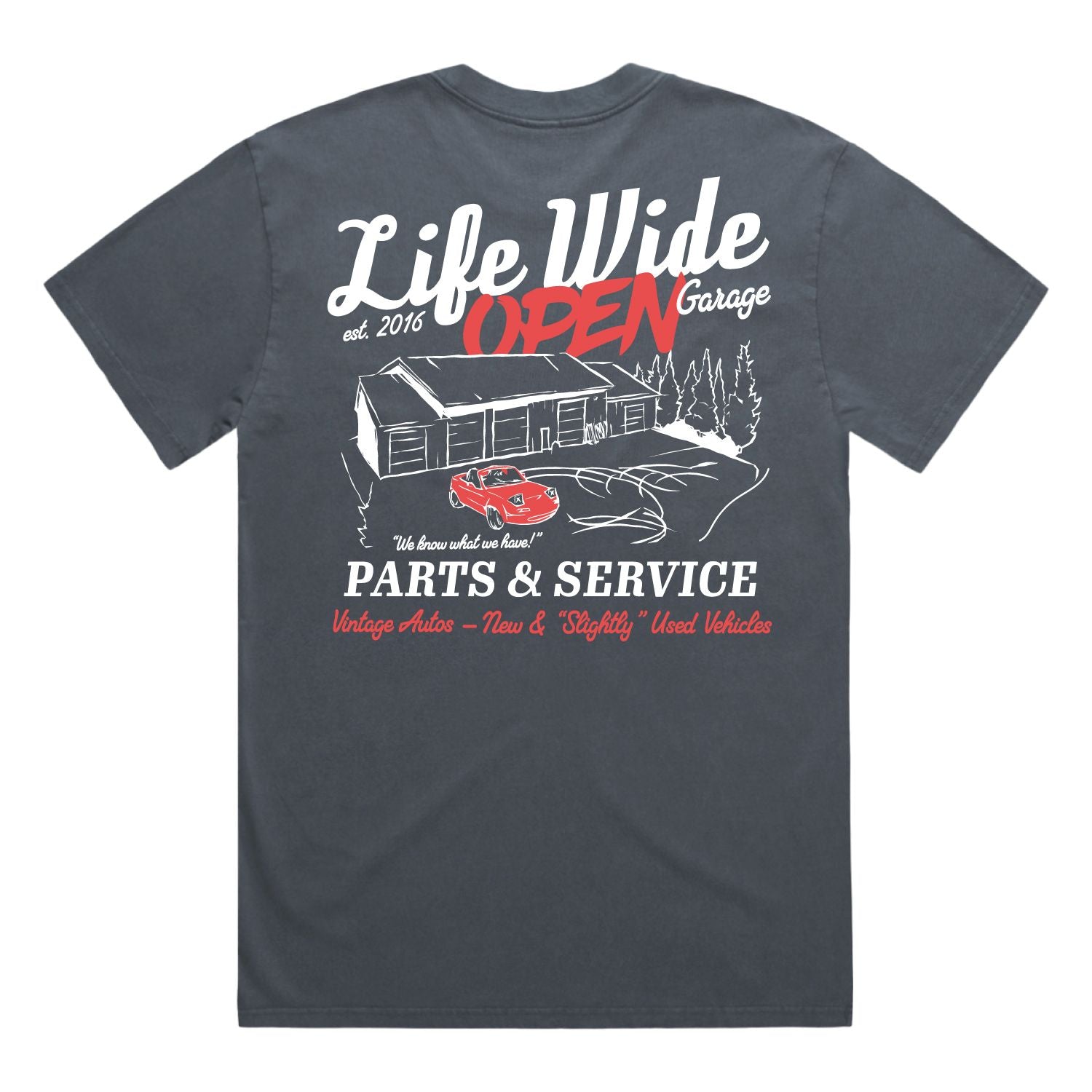 Parts and Service Tee
